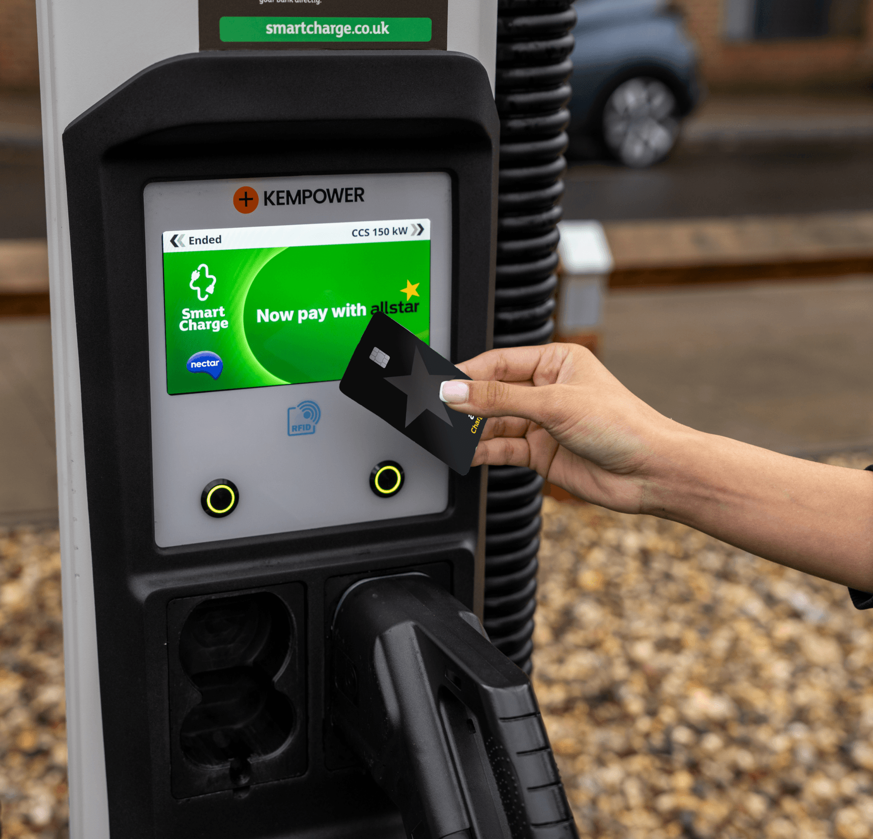 Smart Charge - Ultra-Rapid Electric Vehicle Charging Powered by Sainsbury's